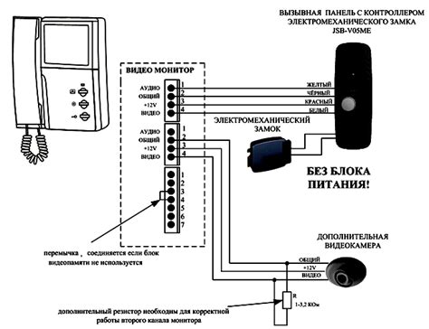 Домофон на калитку: установка с замком электромеханическим, схема ...