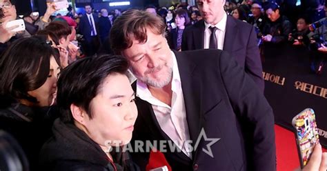 포토]러셀크로우 팬들과의 추억