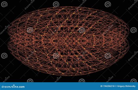 Abstract Mesh Volumetric Surface Stylized Image Of Galaxy Stock Vector Illustration Of Galaxy