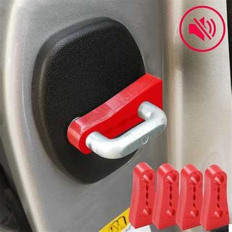 4pcs Sound Damper Door Lock Buffer Shock Absorber For Toyota Camry Corolla Rav4 Prius Land