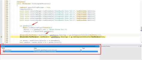 Debug Variables Inside A Coroutine Debugger Says They Are Out Of Scope