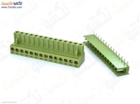 کانکتور هاconnectors Connector Sanati Sabz Khabideh 14pin Phoenix