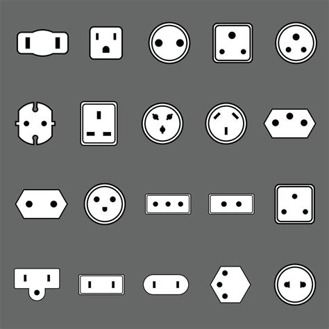 Socket Outlet Symbol Schematic Premium Vector Vector Design