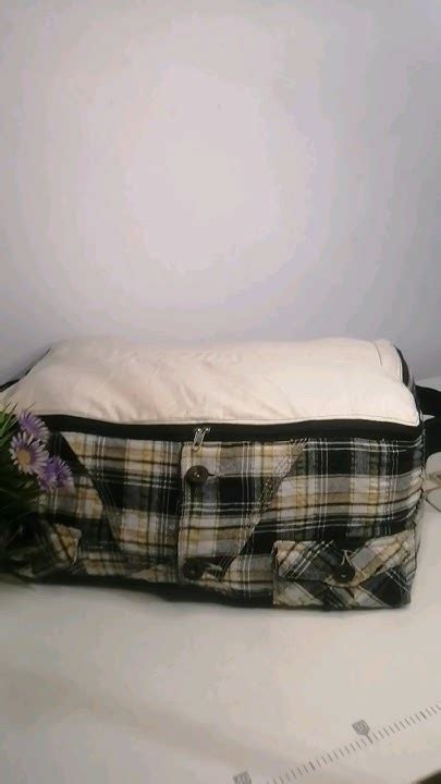 පරණ රෙදි වලින් බෑග් එකක් මහමු😍 Youtube