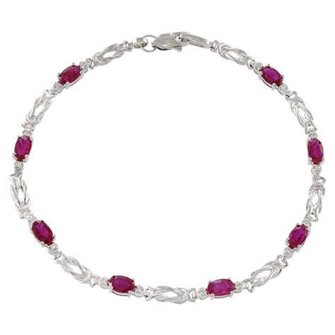 Thomax 1950s Ladies 14kt Pink Gold Ruby And Diamond Cocktail Watch For Sale At 1stdibs