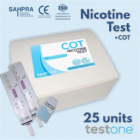 Nicotine And Vape Test 25s