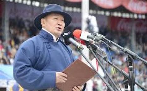 Үндэсний их баяр наадмыг нээж Монгол Улсын Ерөнхийлөгч Х Баттулга үг хэллээ