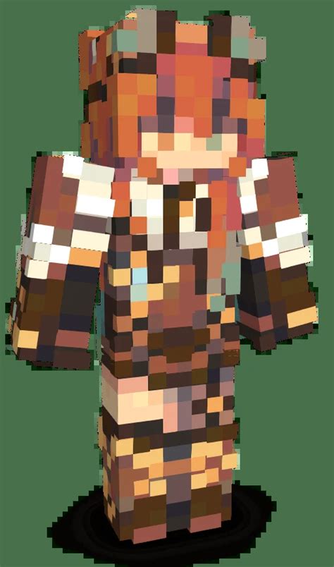 Copper Girl Minecraft Skin Craftymania