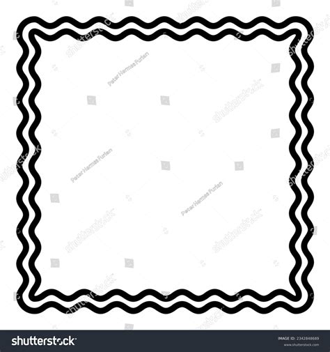 Border Wavy Over 97668 Royalty Free Licensable Stock Vectors And Vector