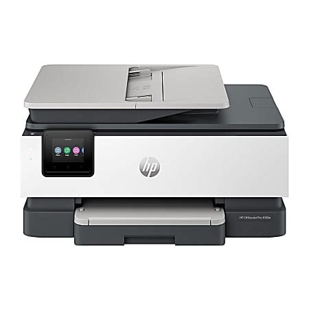 Hp Officejet Pro E Inkjet Multifunction Printer Q Ab H Office Depot