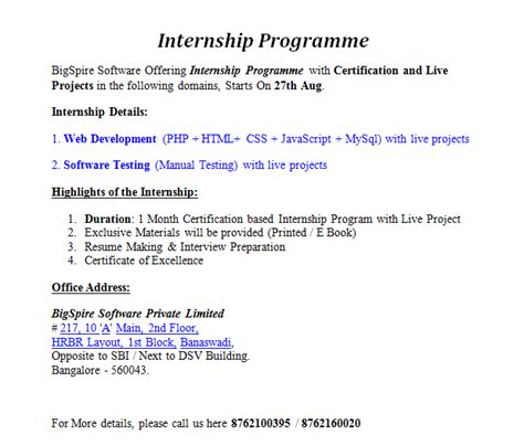 Bigspire Software Bangalore