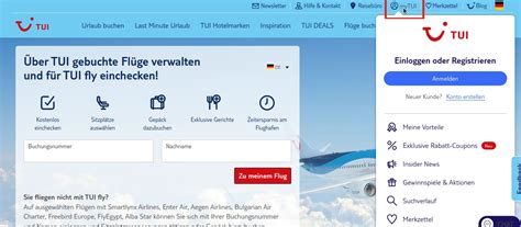 Tui Fly Check In Vollständige Anleitung Zur Online Buchung