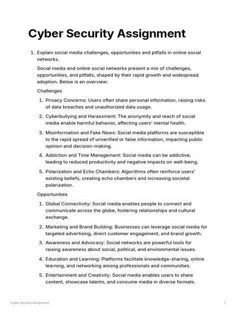 Cyber Security Assignment 1 Pdf Malware Security