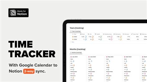 Notion Time Tracker