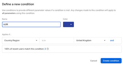 Ios Firebase Parameter Going To Default Value If Conditional Value