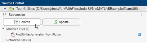 Find And Run Impacted Tests In Projects Under Source Control Matlab