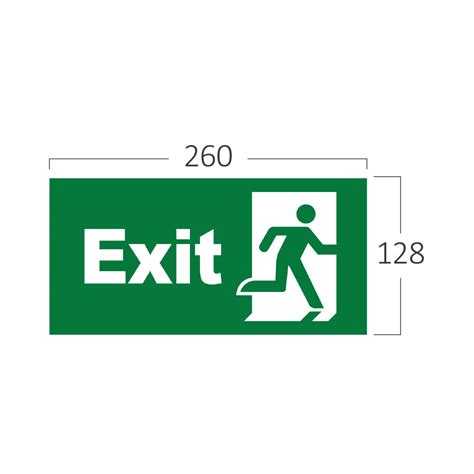 BRY EXIT SING EXIT DOOR PVC LIGHT HOUSE INĐIJA