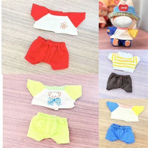 Clothes Only Hot Selling 17cm Labubu Doll Outfit Set Clothes For 1st