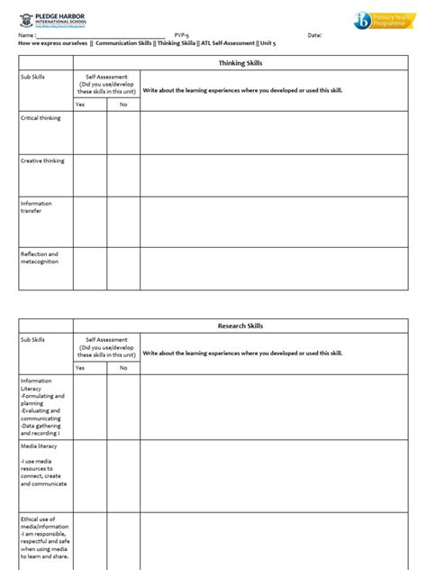 Atl And Profile Reflection U1 Pdf Computers