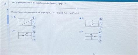 Use A Graphing Calculator In Dot Mode To Graph The
