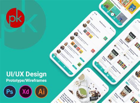 Create Wireframe Ui Ux Design For Mobile App Website By Pixels Pk Fiverr