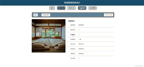 java计算机毕业设计ssm民宿管理系统设计7lky4（附源码、数据库）