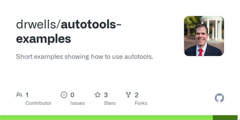 Autotools Examples Step Makefile Am At Master Drwells Autotools Examples GitHub
