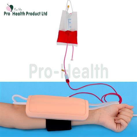 Wearable Ivphlebotomyvenipuncture Practice Trainer Kit Iv Simulation
