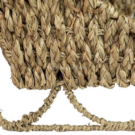 Seagrass Woven Sleigh Basket Home Decoration Wholesale