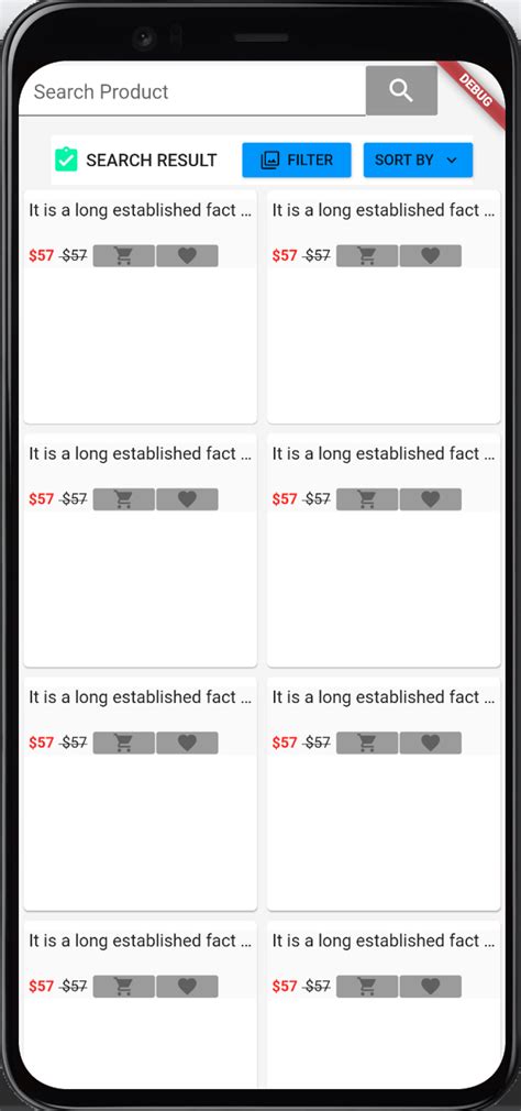 Material Design Flutter Gridview Builder Not Working With Column Stack Overflow