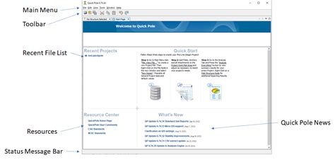 Overview Of The User Interface