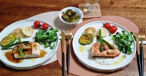 연어 스테이크 만들기 손님초대요리