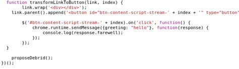 Javascript Chrome Extension Share Data Between View And The Extension Stack Overflow