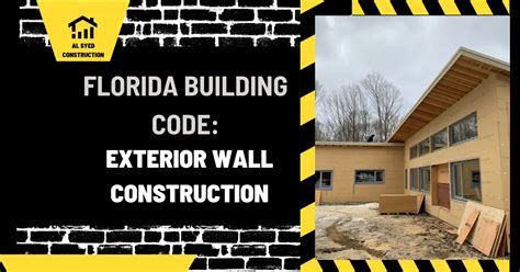 Florida Building Code Exterior Wall Construction Alsyed Construction
