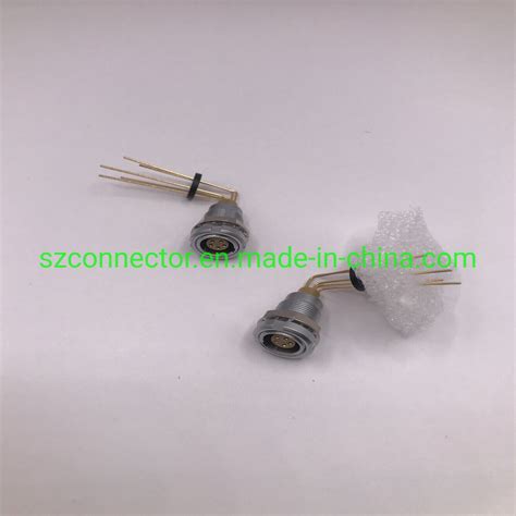 Pcb Female 5pin Connector Metal Push Pull Connector Pcb Medical