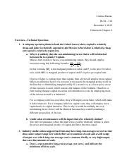 Ch6 HWK BUSI510 Docx Cristina Macias BUSI 510 December 3 2019 Homework Chapter 6 Exercises