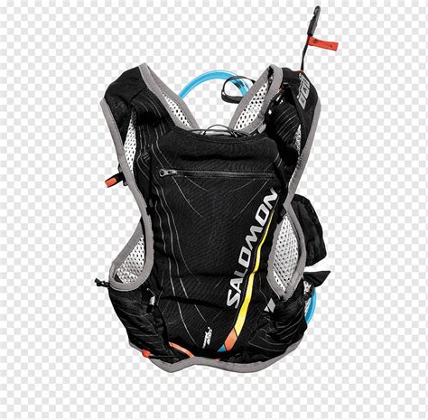 백팩 하이드 레이션 팩 살로몬 그룹 트레일 러닝 백 백팩 배낭 달리는 스포츠 장비 Png Pngwing