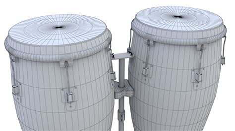 Conga Set 3d Model 19 Max Fbx Obj 3ds Free3d