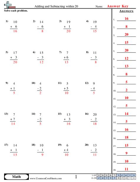 Addition Worksheets