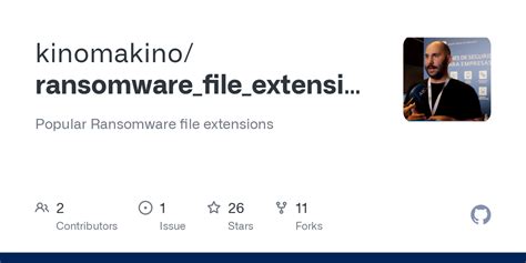 Github Kinomakino Ransomware File Extensions Popular Ransomware File Extensions