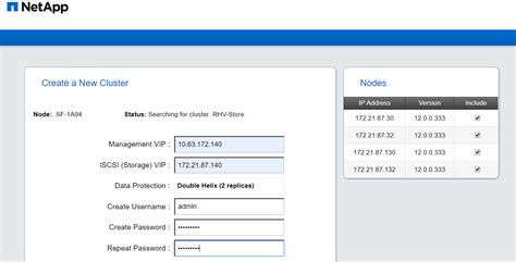 3 Deploy The Element Storage System On The Hci Storage Nodes Netapp