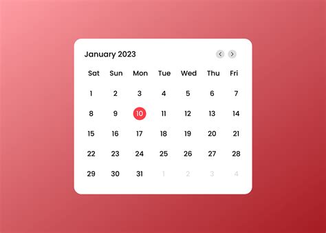 Daily Ui Challenge 38 Calendar Behance