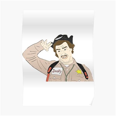 Officer Doofy Poster For Sale By Ezemannan Redbubble