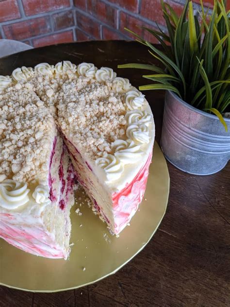 Raspberry Ripple Cake The Caravan Cafe