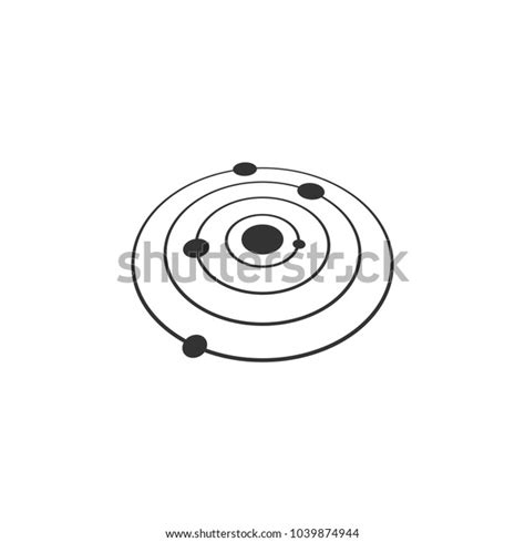Solar System Icpn เวกเตอร์สต็อก ปลอดค่าลิขสิทธิ์ 1039874944 Shutterstock