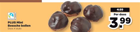 Plus Mini Bossche Bollen Aanbieding Bij Plus