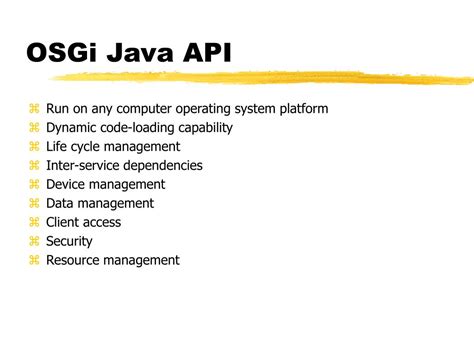 Ppt Osgi Powerpoint Presentation Free Download Id4542538
