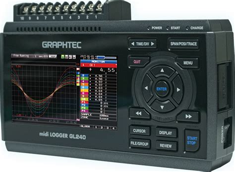 Graphtec Gl240 Data Logger