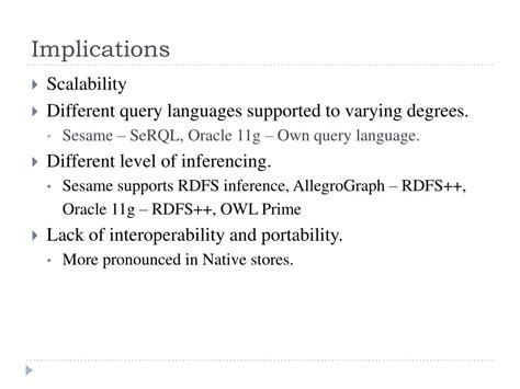 Ppt Rdf Triple Stores Powerpoint Presentation Free Download Id594766