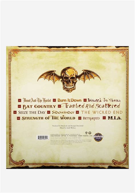 Avenged Sevenfold City Of Evil